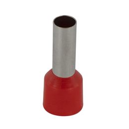 REV Ritter Aderendh&uuml;lse isoliert 10,0 mm&sup2; rot, 25 St&uuml;ck
