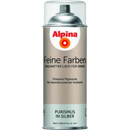 Alpina Feine Farben 'Purismus in Silber' silber matt 400 ml