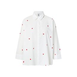 Only Blouse 'ONLNew Lina' female size M Red / White