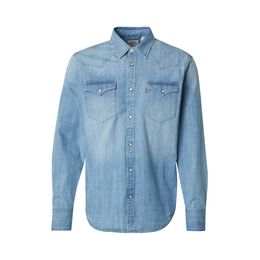 Levi's Levi's 'Barstow Western Standard Fit Shirt' Herren Gr&ouml;&szlig;e XL blue denim