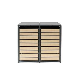 WESTMANN M&uuml;lltonnenbox, Ger&auml;tebox 2-fach 240 L