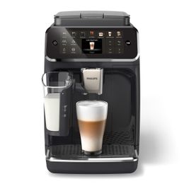 Philips Kaffeevollautomat "EP4441/50 4400 Series, 12 Kaffeespezialitäten (heiß oder eisgekühlt)", schwarz, B:24,6cm H:37,1cm T:43,3cm, Kaffeevollautomaten, LatteGo-Milchsystem, SilentBrew Technologie, Schwarz, Topseller