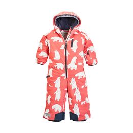 Skianzug "FISW 33 MNS ONPC", Kinder, Gr. 110/116, rot, Oberstoff: 100% Polyester, Futter: 100% Polyester, Wattierung: 100% Polyester, FIRST INSTINCT BY Killtec, Sportlich, Sportanzüge, Wasserdichter Kinder Skioverall mit Grow-Up-Funktion