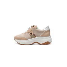 Gattinoni Sneaker Damen Gr&ouml;&szlig;e 39 sand / gr&uuml;n