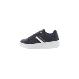 U.S. Polo Assn. Sneaker low Damen Gr&ouml;&szlig;e 37 dunkelblau / wei&szlig;