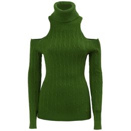 Influencer Pullover Damen Gr&ouml;&szlig;e L gr&uuml;n