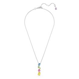 Swarovski Kette Damen Größe One Size blau / gelb / grün / silber