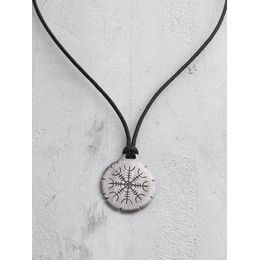 Reytel Necklace 'HELMET of TERROR' male Silver size 65 cm