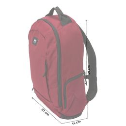 Vans Rucksack 'Resolute' Herren Größe One Size rubinrot