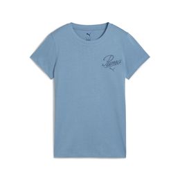 Puma T-Shirt 'Ess' Damen Gr&ouml;&szlig;e S saphir / opal