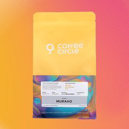 Coffee Circle Muraho Kaffee, 250 g ganze Bohne, washed, Arabica Kaffee aus Ruanda, Noten von Granatapfel & Kiwi, fruchtiger Geschmack