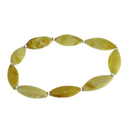 OSTSEE-SCHMUCK Damen Armband "OSTSEE-SCHMUCK Armband Tasja Armband Tasja", 19cm, Bernstein, gelb, Bernstein, Armb&auml;nder