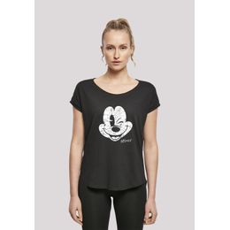 F4NT4STIC Damen T-Shirt "Disney Micky Maus", schwarz, Gr. XL, Obermaterial: 100% Baumwolle, Shirts, Print