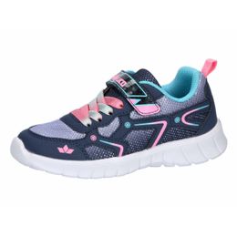 Lico Mädchen Sneaker "Freizeitschuh Alenia VS", Gr. 28, blau, Synthetik, Schuhe