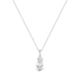 Elli Necklace 'Eule' female Silver size 45