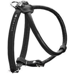 Hunter Geschirr Round & Soft Canadian Up schwarz XS