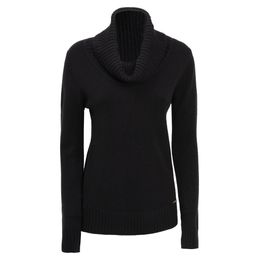 Influencer Pullover Damen Gr&ouml;&szlig;e L schwarz