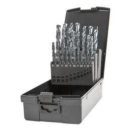 STIER Spiralbohrer-Set HSS-R DIN 338 RN Typ W-Spitze, 25-teilig (1-13mm) (903835)