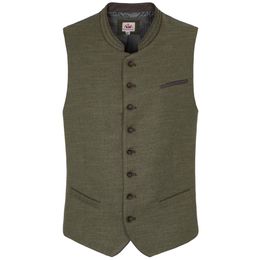 Spieth & Wensky Spieth & Wensky Trachtenweste 'Feder' Herren Gr&ouml;&szlig;e 54 khaki