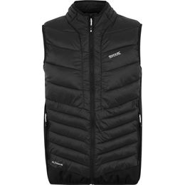 Regatta Leedre Hybrid B/W Herrenweste schwarz XXL - Herrenjacken