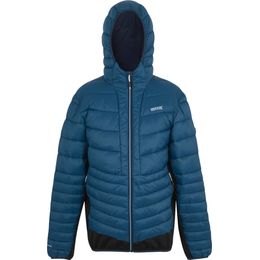Regatta Hooded Leedre Hybrid Herren Outdoorjacke dunkelblau XXXL - Herrenjacken