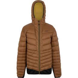 Regatta Hooded Leedre Hybrid Herren Outdoorjacke hellbraun M - Herrenjacken