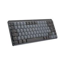 Logitech MX Mechanical Mini, Tastatur hellgrau/dunkelgrau, DE-Layout, taktile Schalter, Logi Bolt, Bluetooth