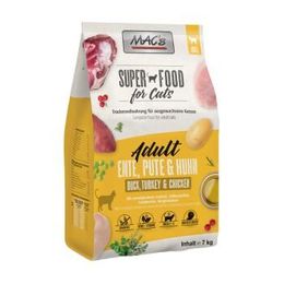 Mac's MAC's Cat Adult Trockenfutter Ente, Pute & Huhn 7 kg
