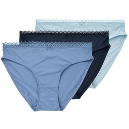 Gina Benotti 3 Damen Slips aus Mikrofaser