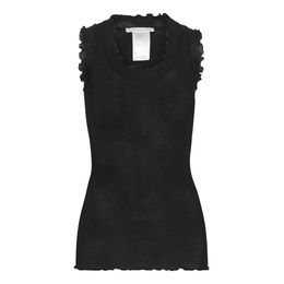 Seamless Basic Top 'Flounce' female Black size L/XL