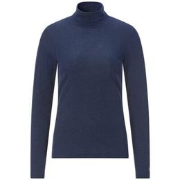 Alma & Lovis Alma & Lovis Damen-Longsleeve meliert XL Dunkelblau