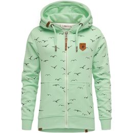 REPUBLIX Kapuzenpullover LOLA in Mint | Gr.: XS