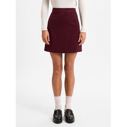Marie Lund Minirock in bordeaux - 0004 | Gr.: 36