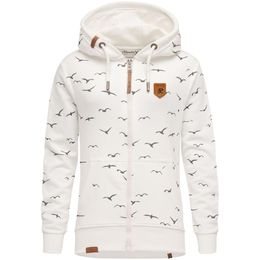 REPUBLIX Kapuzenpullover LOLA in Wei&szlig; | Gr.: XS