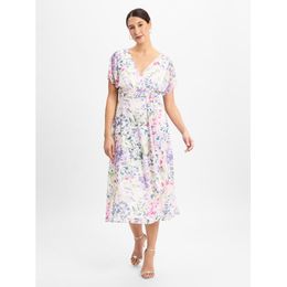 Marie Lund Kleid in mehrfarbig rosa - 0001 | Gr.: 36