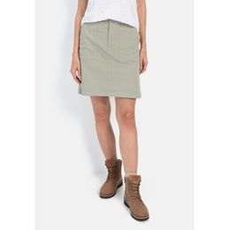 Camel Active Leichter Jeans Rock aus Baumwollmix in Eukalyptus | Gr.: 34