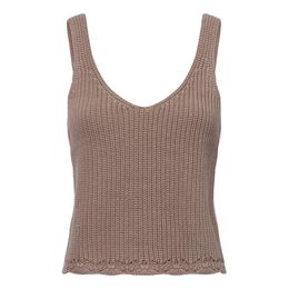 Marie Lund Top in kitt - 0002 | Gr.: XL