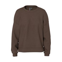 Pieces Sweatshirt 'PCChilli' female Brown size L