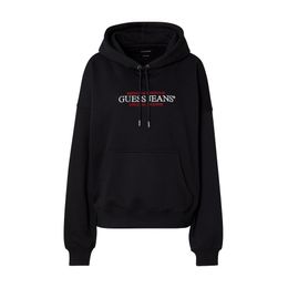 Guess Jeans Sweatshirt 'American Tradition' female Black size XXL