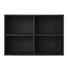 HAMMEL FURNITURE Sideboard »Mistral, Hochwertig Hängeregal, Bücherregal, Wandregal« Verstellbar Einlegeböden, B:89 cm, T:32, 5 cm Schwarz gebeizt