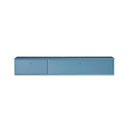 HAMMEL FURNITURE TV-Board »Mistral Fernsehschrank, Medienmöbel, Hängend, « Schublade und Klapptür, Lowboard, B: 133 cm Blau