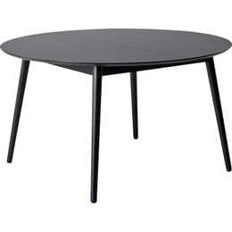 HAMMEL FURNITURE Esstisch »Meza Designtisch mit Auszugsfunktion und 2 Einlegeplatten« Ø135(231) cm, runde Tischplatte aus MDF/Laminat,...