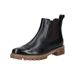 Ara Stiefelette »Stiefelette Leder/Textil« Dunkelblau 41,5 41,5 Verschluss: Schlupfschuh