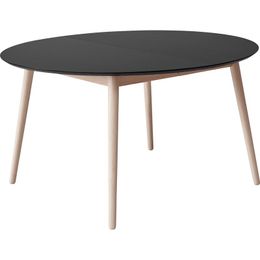 HAMMEL FURNITURE Esstisch »Meza Designtisch mit Auszugsfunktion und 2 Einlegeplatten« Ø135(231) cm, runde Tischplatte aus MDF/Laminat,...