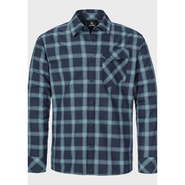 Sch&ouml;ffel Sch&ouml;ffel Damen Outdoorhemd &raquo;Hiking Shirt Style Poplar MNS&laquo; blau 52, Normalgr&ouml;&szlig;en