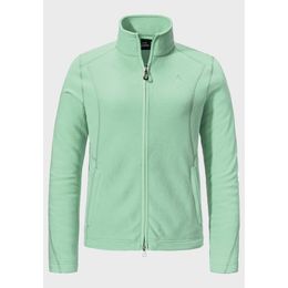 Schöffel SCHÖFFEL Fleecejacke »Fleece Jacket Leona3« ohne Kapuze 6305 - grün 40 40 Hohe Bewegungsfreiheit durch 2-Wege-Stretch
