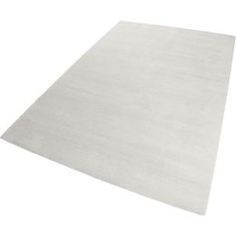Esprit Teppich »Loft ESP-4223« rechteckig 20 mm Höhe Wohnzimmer, große Farbauswahl, sehr weicher Flor, dicht gewebt, robust hellgrau/creme...