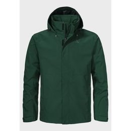 Schöffel SCHÖFFEL Outdoorjacke »Jacket Gmund M« mit Kapuze 6965 - grün 56 56 Wasserdicht & atmungsaktiv dank 2-Lagen VENTURI Ripstop