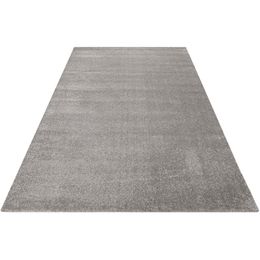 Esprit Teppich &raquo;California ESP-22937&laquo; rechteckig 18 mm H&ouml;he sehr weicher dichter Flor, Wohnzimmer, Schlafzimmer, Esszimmer, uni grau Obermaterial:...