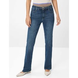 Brax Damen Boot Style MARY USED STONE BLUE, denim blau, Gr. 34